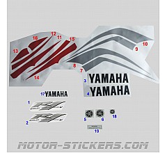 Yamaha YZF R1 2006 decals