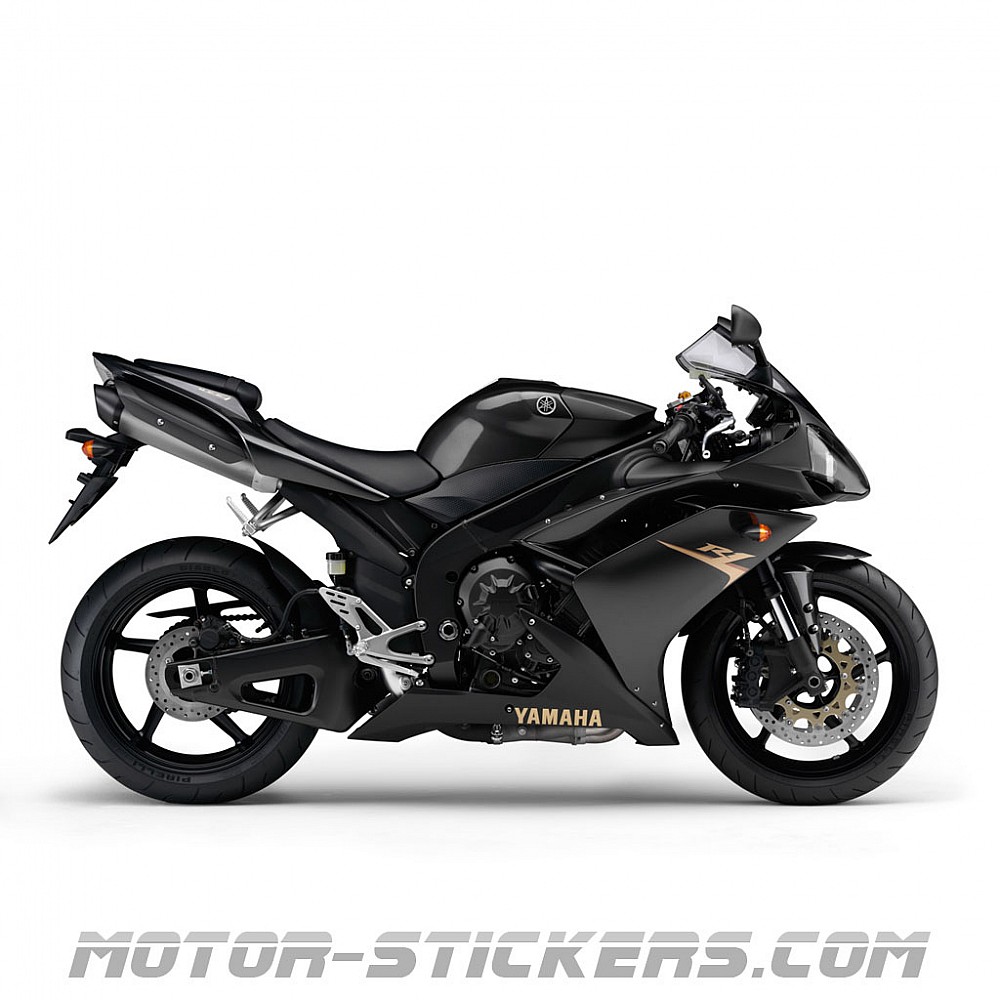 Yamaha YZF R1 2008 decals