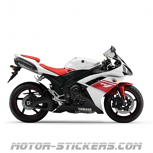 Yamaha YZF R1 2008 decals