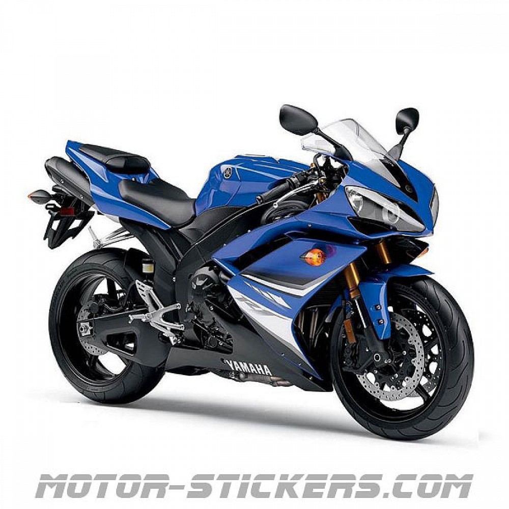 Yamaha YZF R1 USA 2008 decals