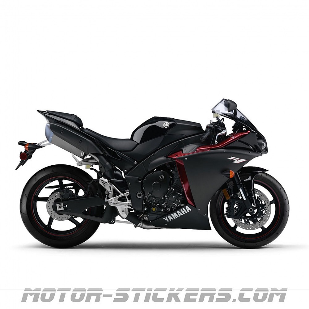 Yamaha YZF R1 2009 decals