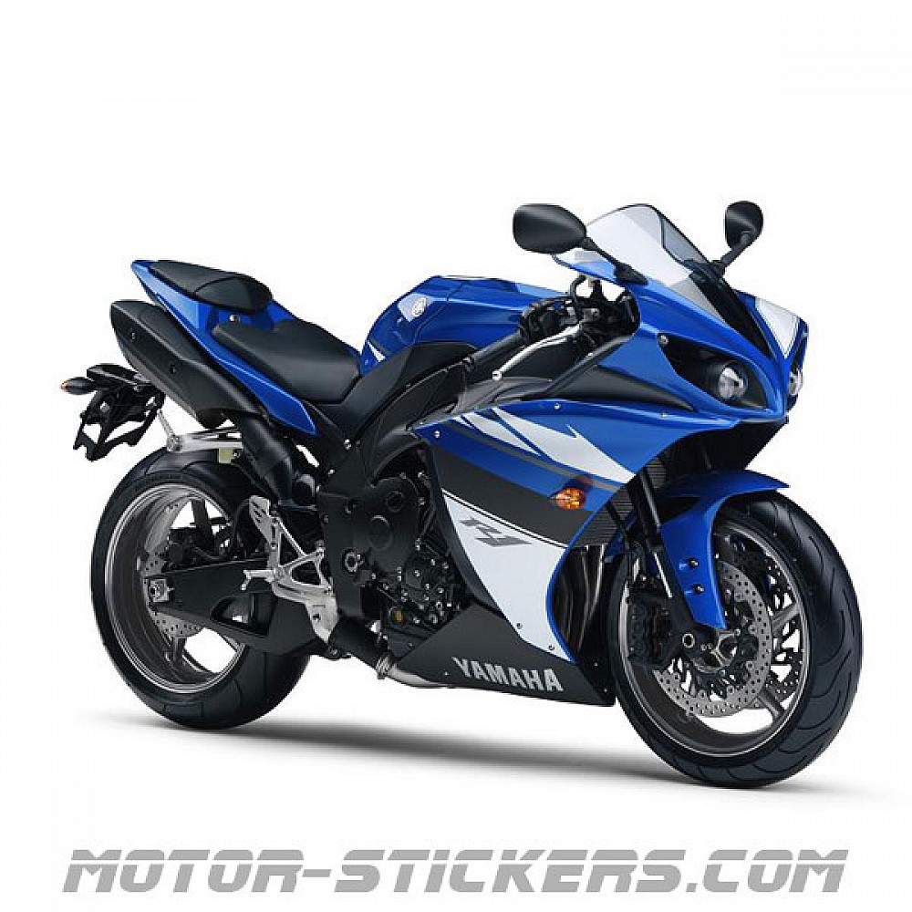 Yamaha YZF R1 2009 decals