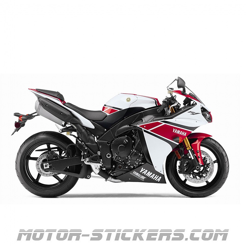 Yamaha YZF R1 2012 decals