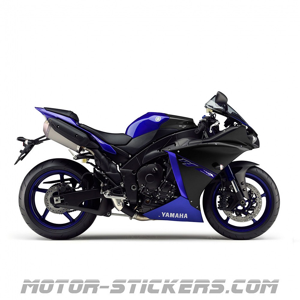 Yamaha YZF R1 2014 decals