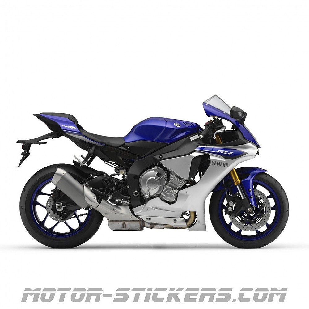 Yamaha YZF R1 2015 decals