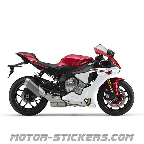 Yamaha YZF R1 2016 decals