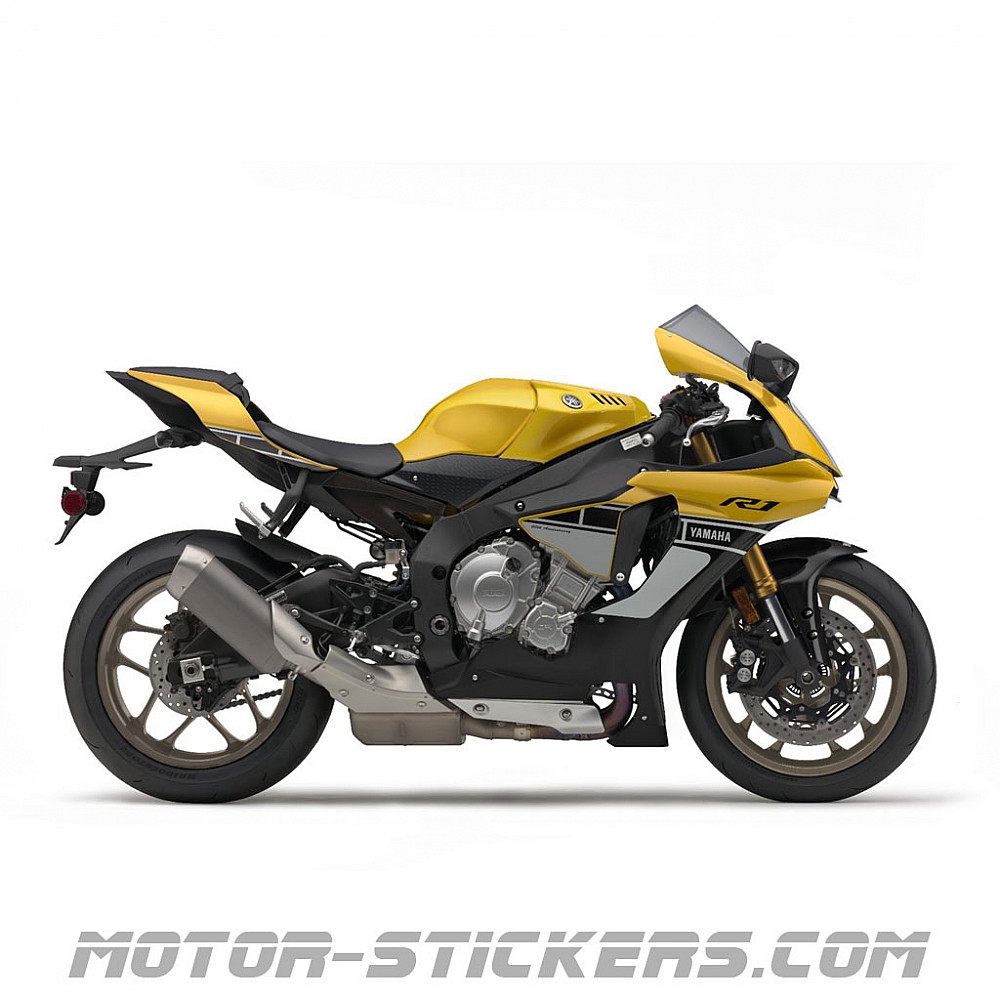 Yamaha YZF R1 2016 decals