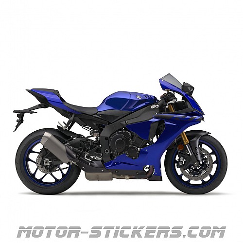 Yamaha YZF R1M 2018 decals