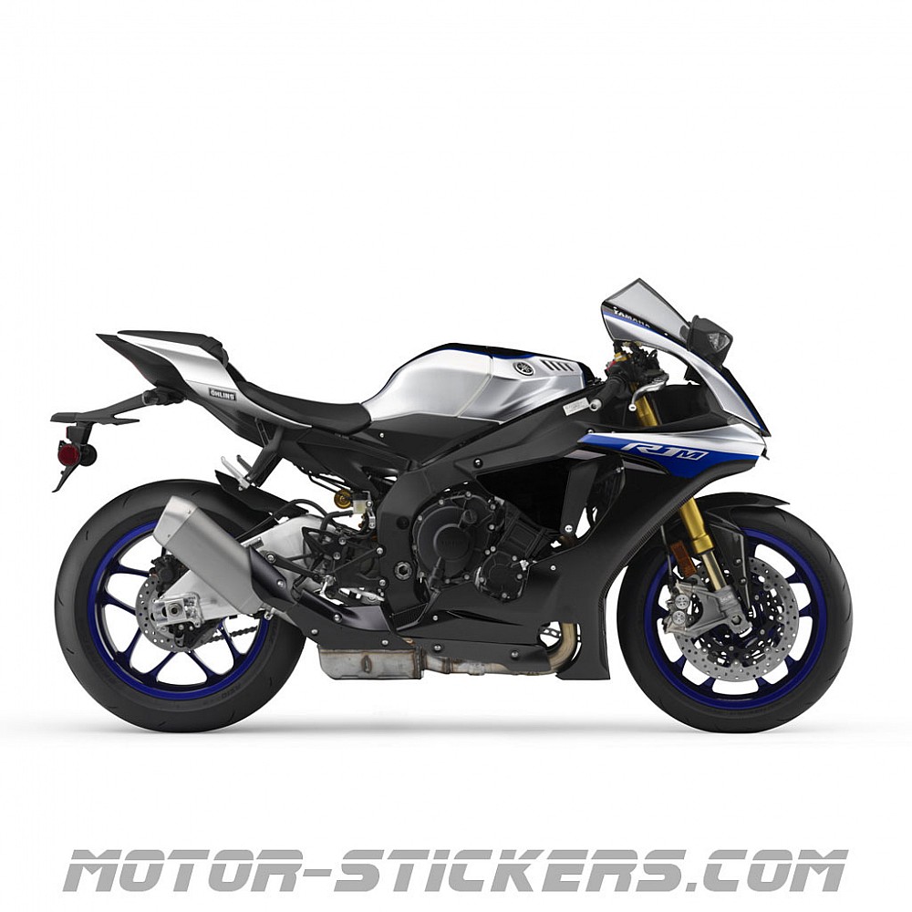 Yamaha YZF R1M 2018 decals