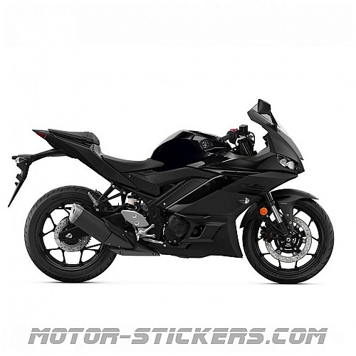 Yamaha YZF R3 decals