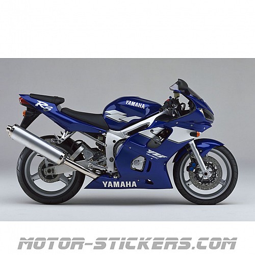 Yamaha YZF R6 decals