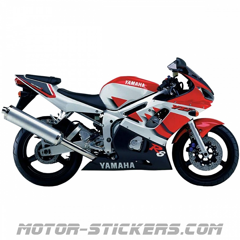Yamaha YZF R6 1999 decals