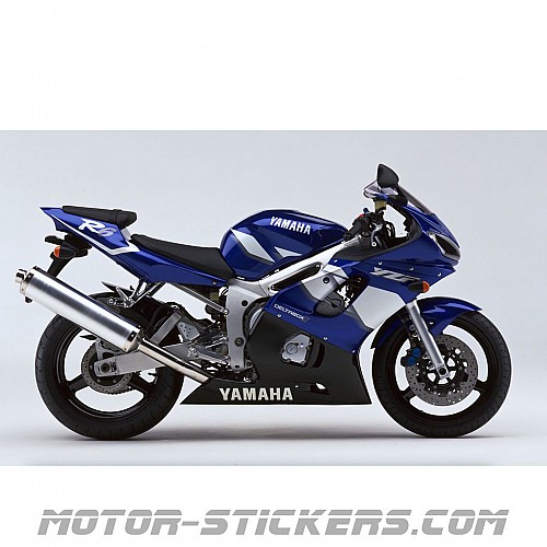 Yamaha YZF R6 decals