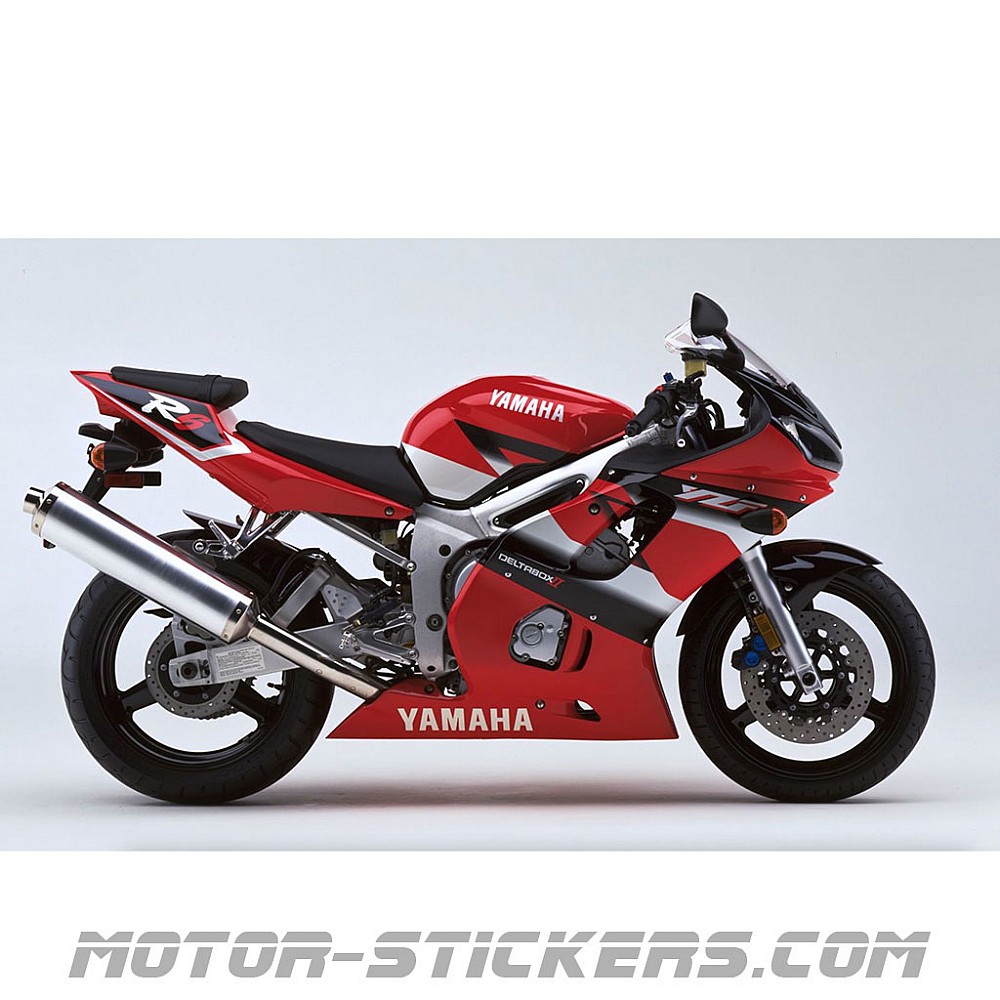 Yamaha YZF R6 2001 decals