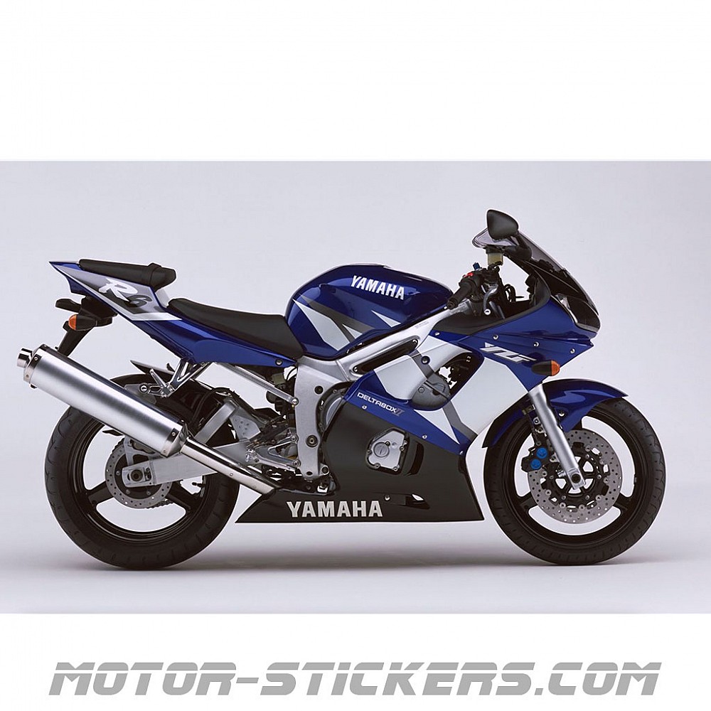 Yamaha YZF R6 2002 decals