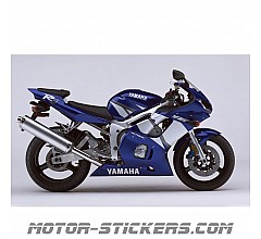 Yamaha YZF R6 2002 decals