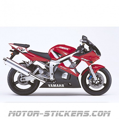 Yamaha YZF R6 decals