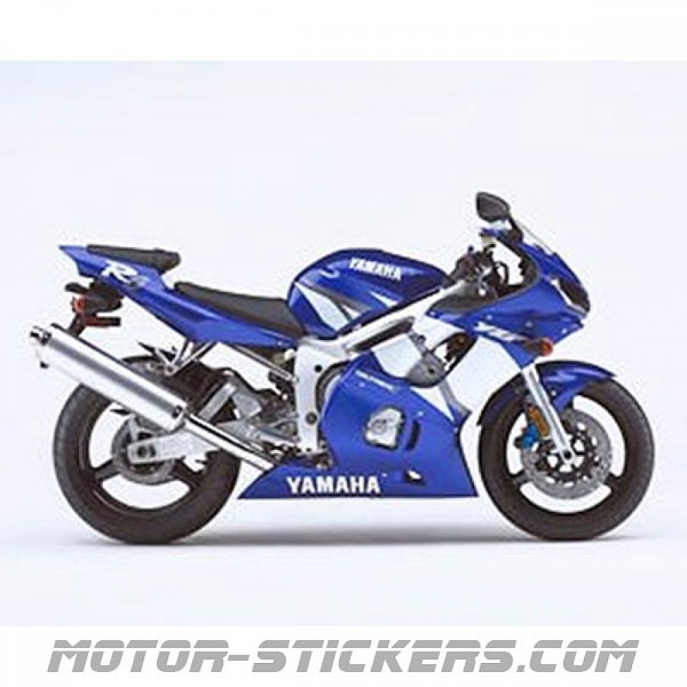 Yamaha YZF R6 2002 decals