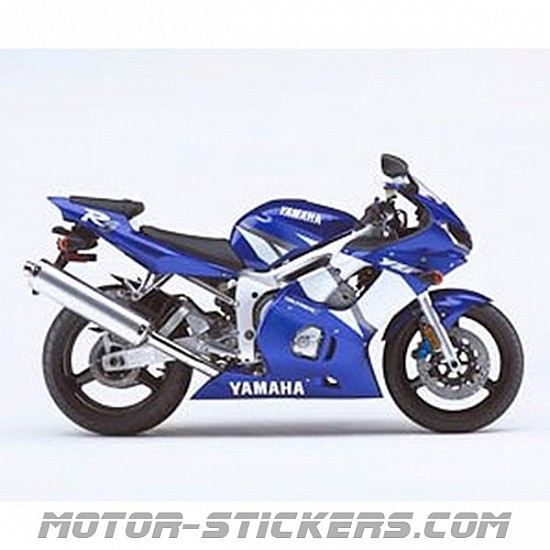 Yamaha YZF R6 2002 decals