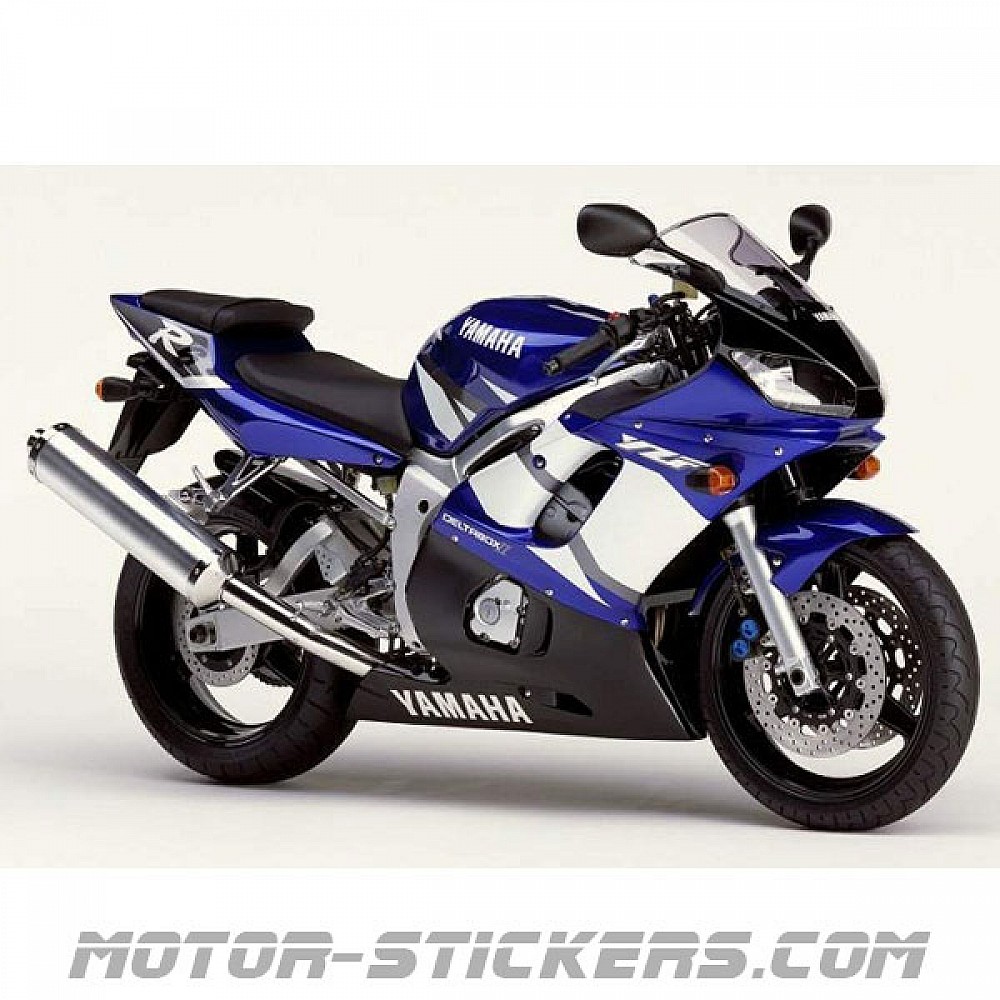 Yamaha YZF R6 2002 decals