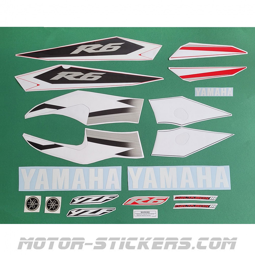 Yamaha YZF R6 2003 decals