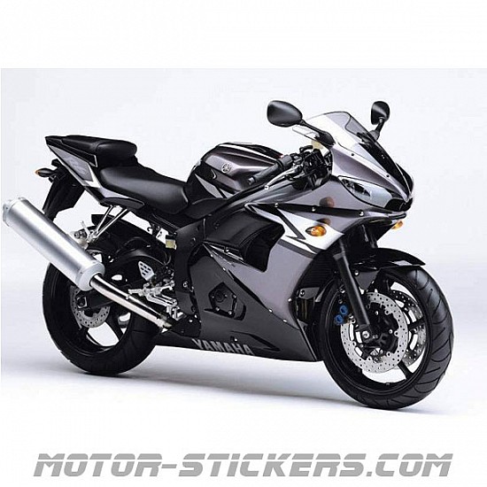 Yamaha YZF R6 2004 decals
