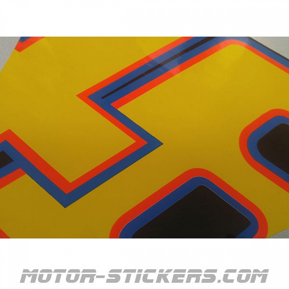 Yamaha YZF R6 2005 decals