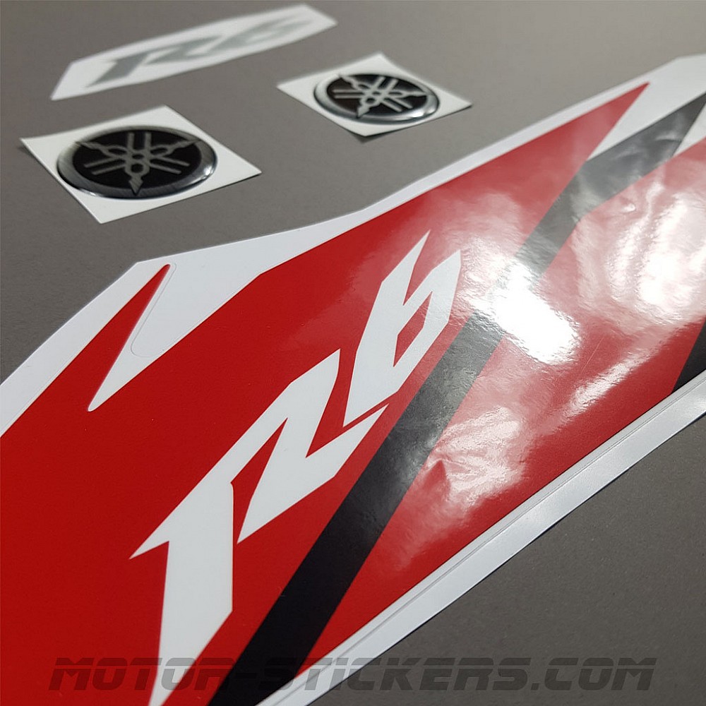 Yamaha YZF R6 2006 decals