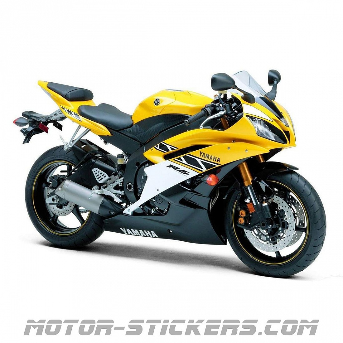 Yamaha YZF R6 2006 decals