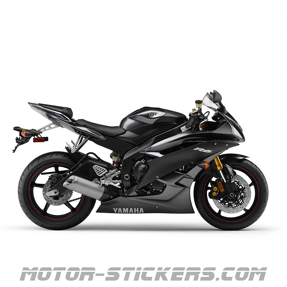 Yamaha YZF R6 2007 decals