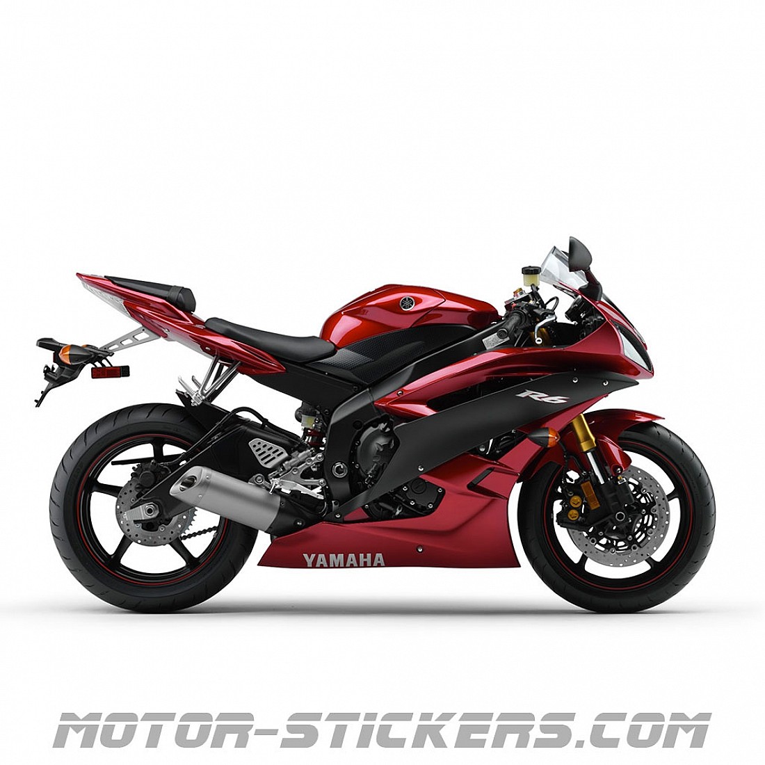 Yamaha YZF R6 2007 decals