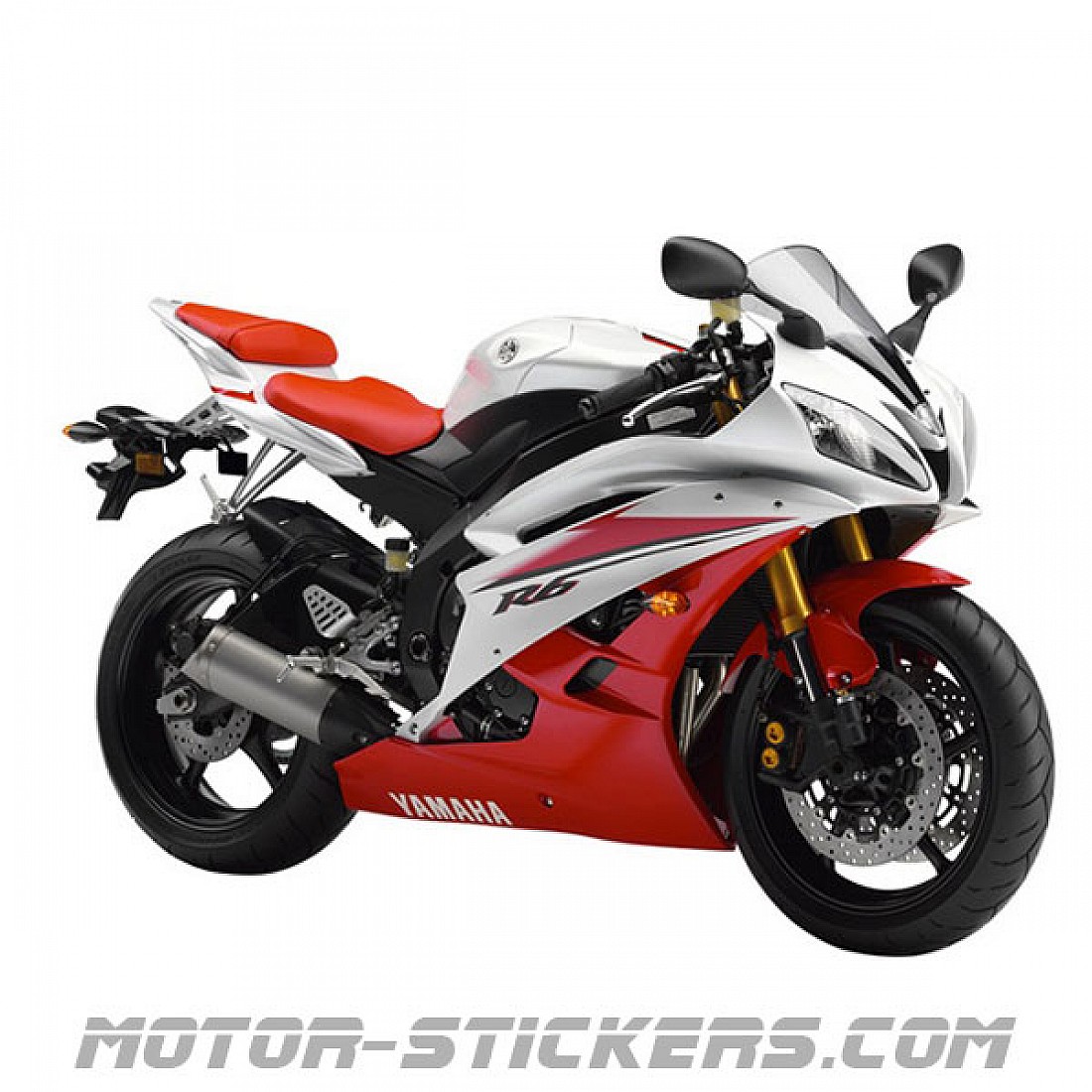 Yamaha YZF R6 2007 pegatinas | Pegatinas de motos de calidad