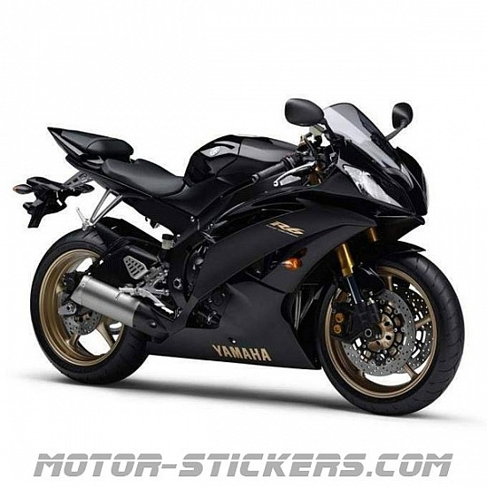 Yamaha YZF R6 2010 decals