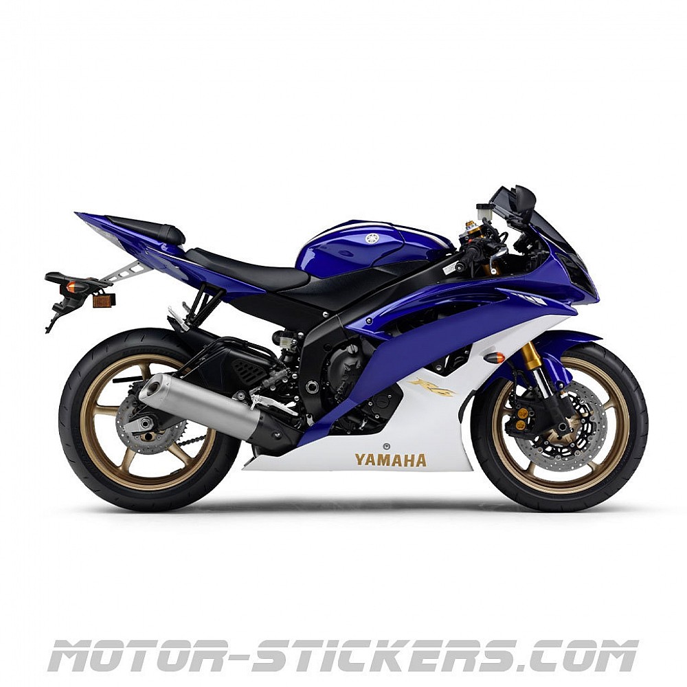 Yamaha YZF R6 2012 decals