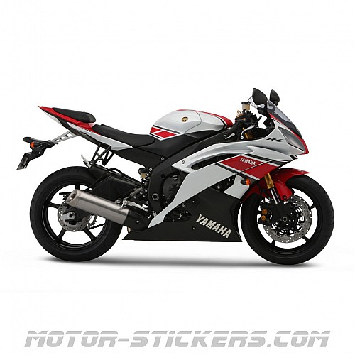 Yamaha YZF R6 2012 decals