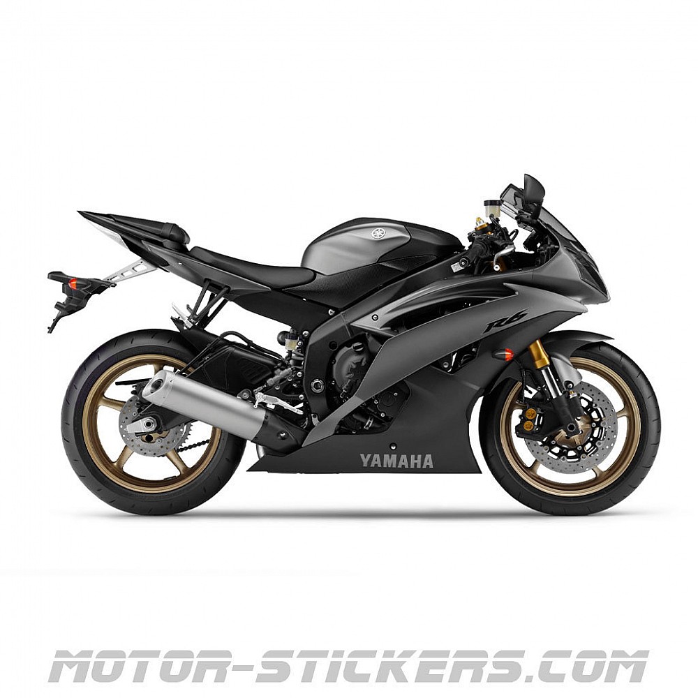 Yamaha YZF R6 2013 pegatinas
