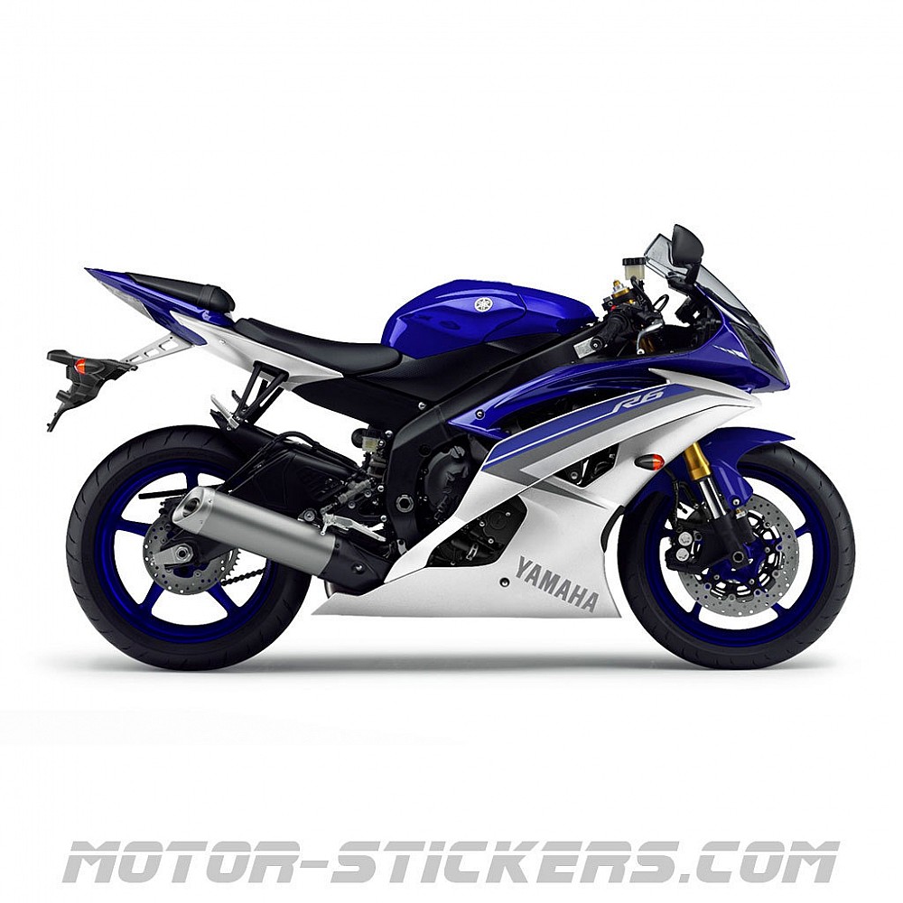 Yamaha YZF R6 2015 decals