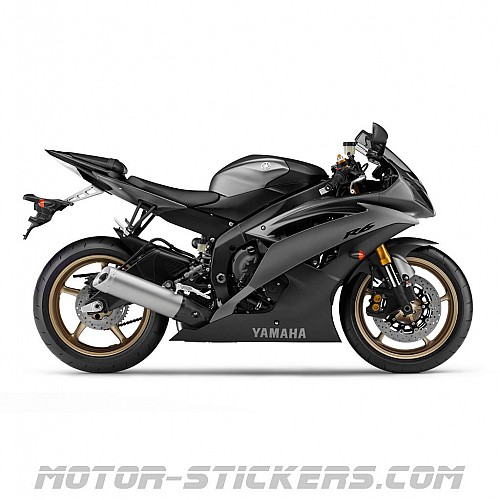 Yamaha YZF R6 2016 decals