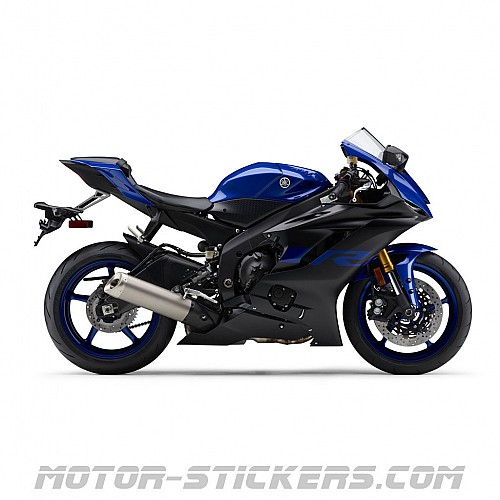 Yamaha YZF R6 2019 decals