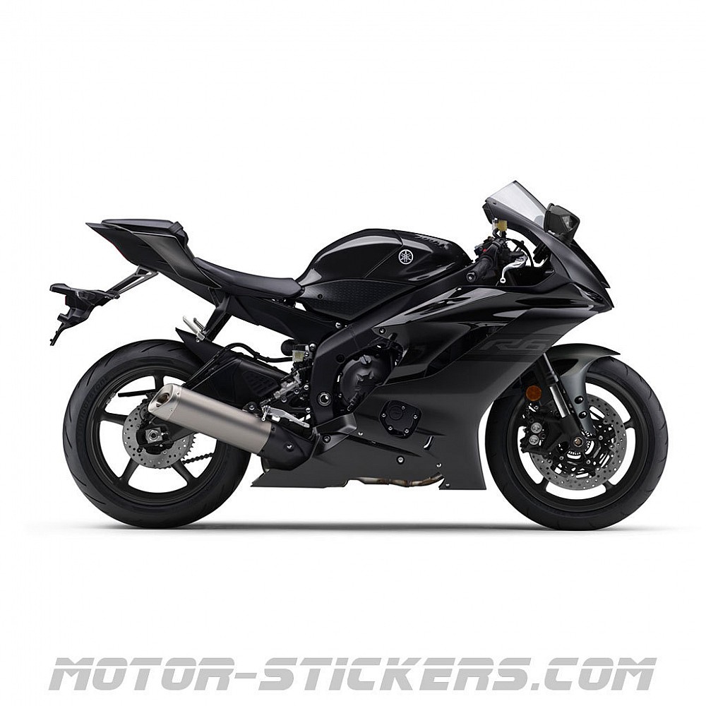 Yamaha YZF R6 2020 decals