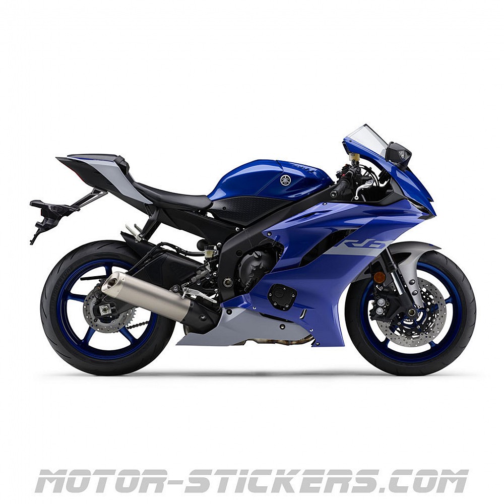 Yamaha YZF R6 2020 decals