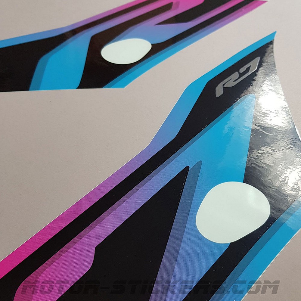 Yamaha YZF R7 2024 decals