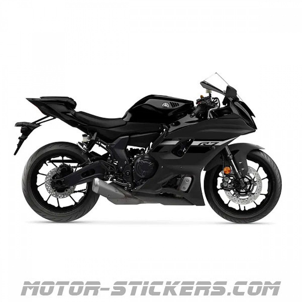 Yamaha YZF R7 2024 decals