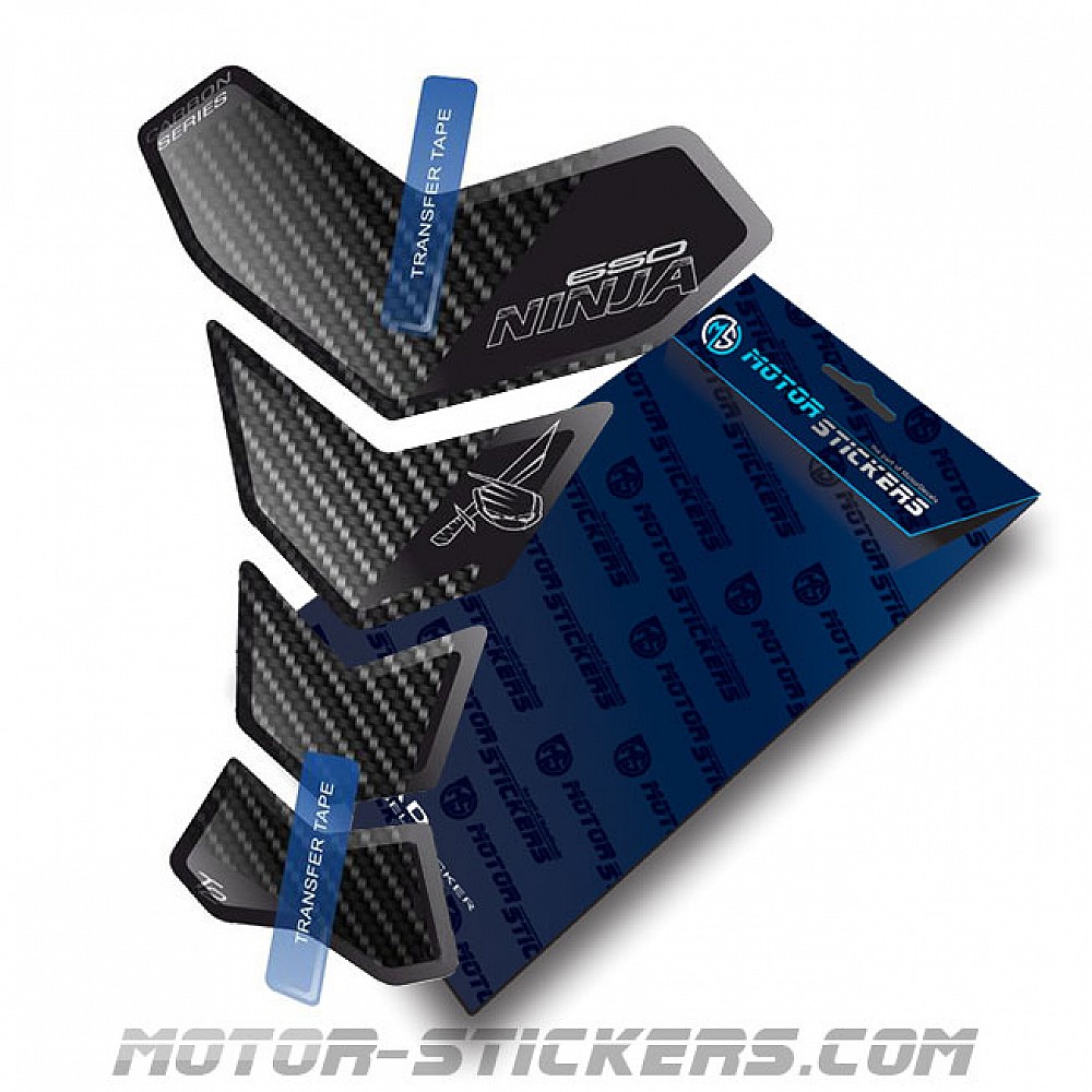 Tankpad Kawasaki Ninja 650 Carbon decals