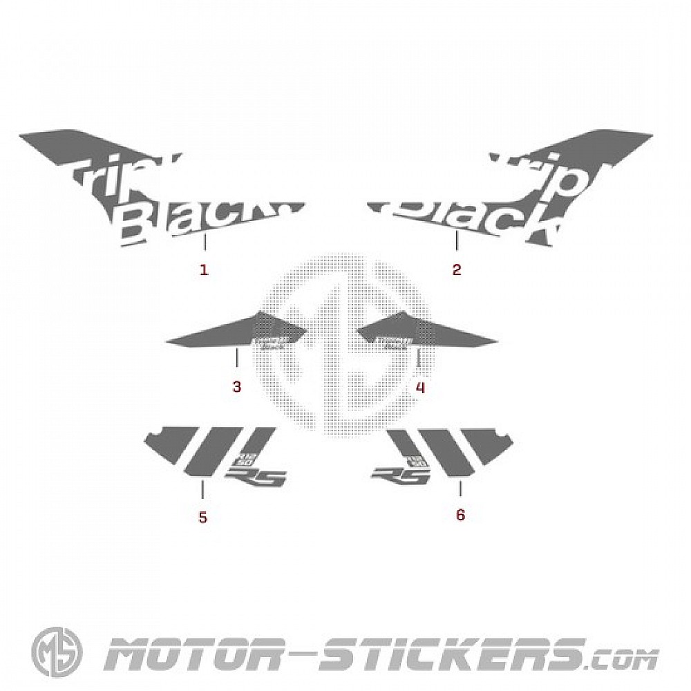 BMW R1250RS 2024 stickers