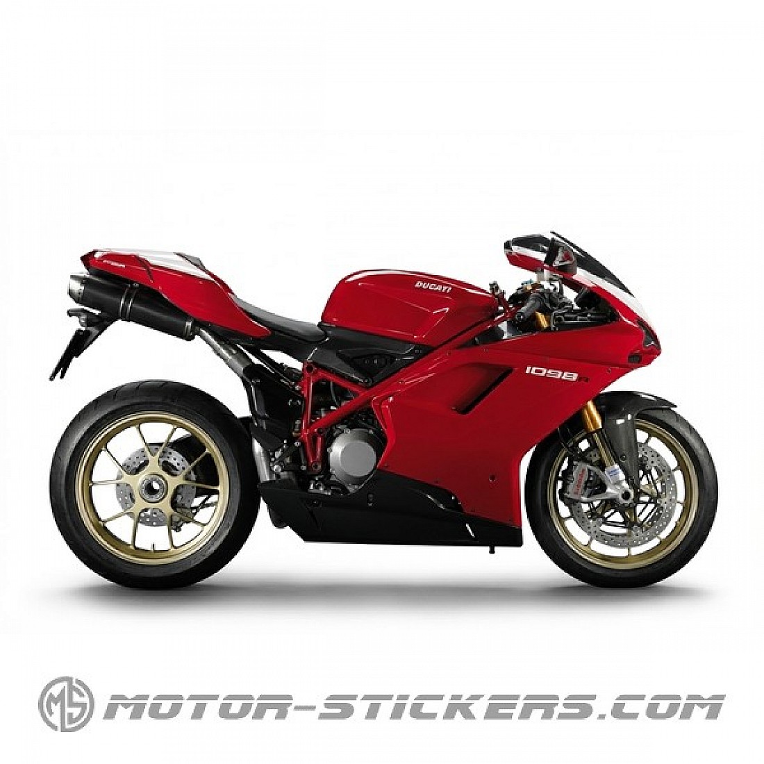 Ducati 1098 R 2009 decals