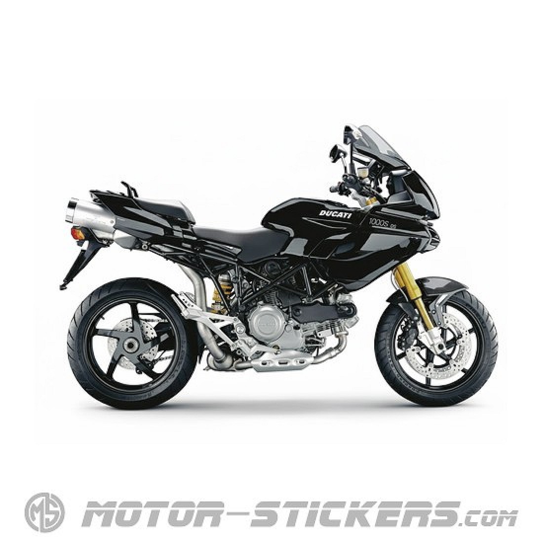 Ducati MULTISTRADA 1000 S 2006 decals