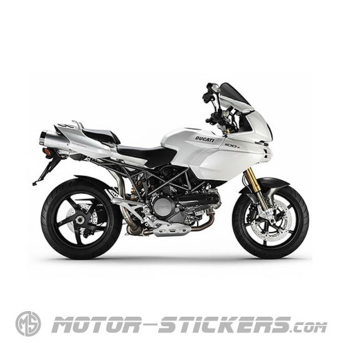 Ducati MULTISTRADA 1100 S 2009 decals