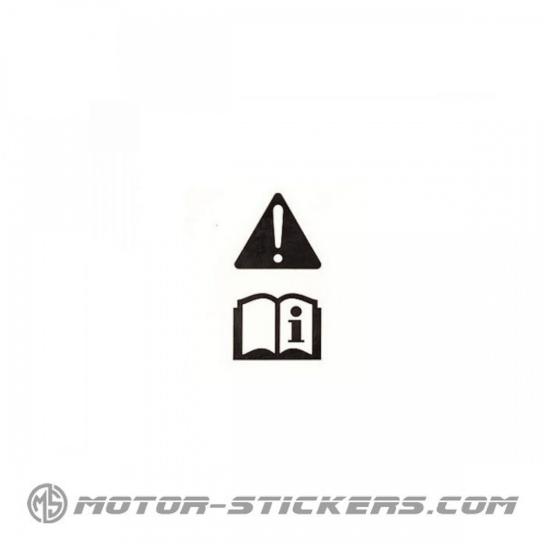 Honda CRF250L 2015 - Caution Labels decals