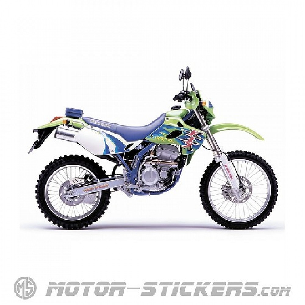 Kawasaki KLX650 1993 stickers